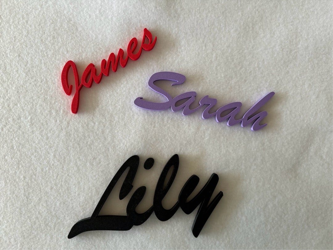 Personalized Door or Wall Name Plate, Door Wall Plate 3D Tech various ...