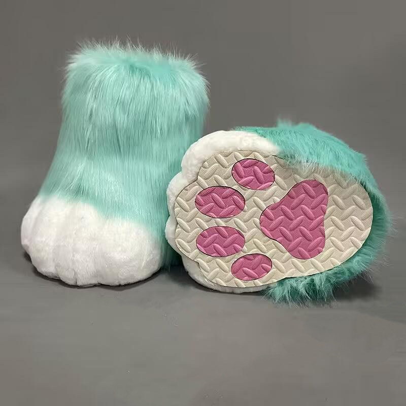 Pre-made Fursuit Feet, Fursuit Shoes Customize, Footpaw, Kemono, Tonny ...
