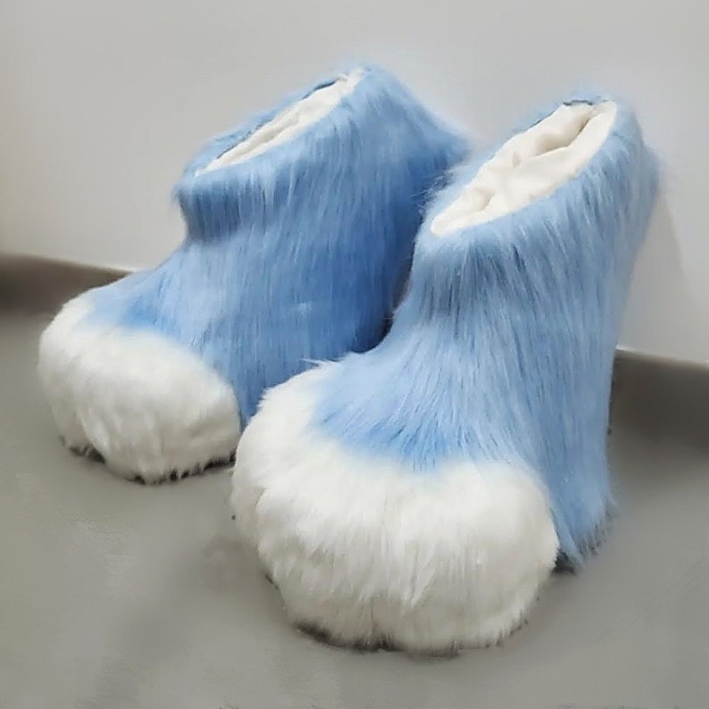 Pre-made Fursuit, Fursuit Shoes Customize, Footpaw, Kemono, Toony ...