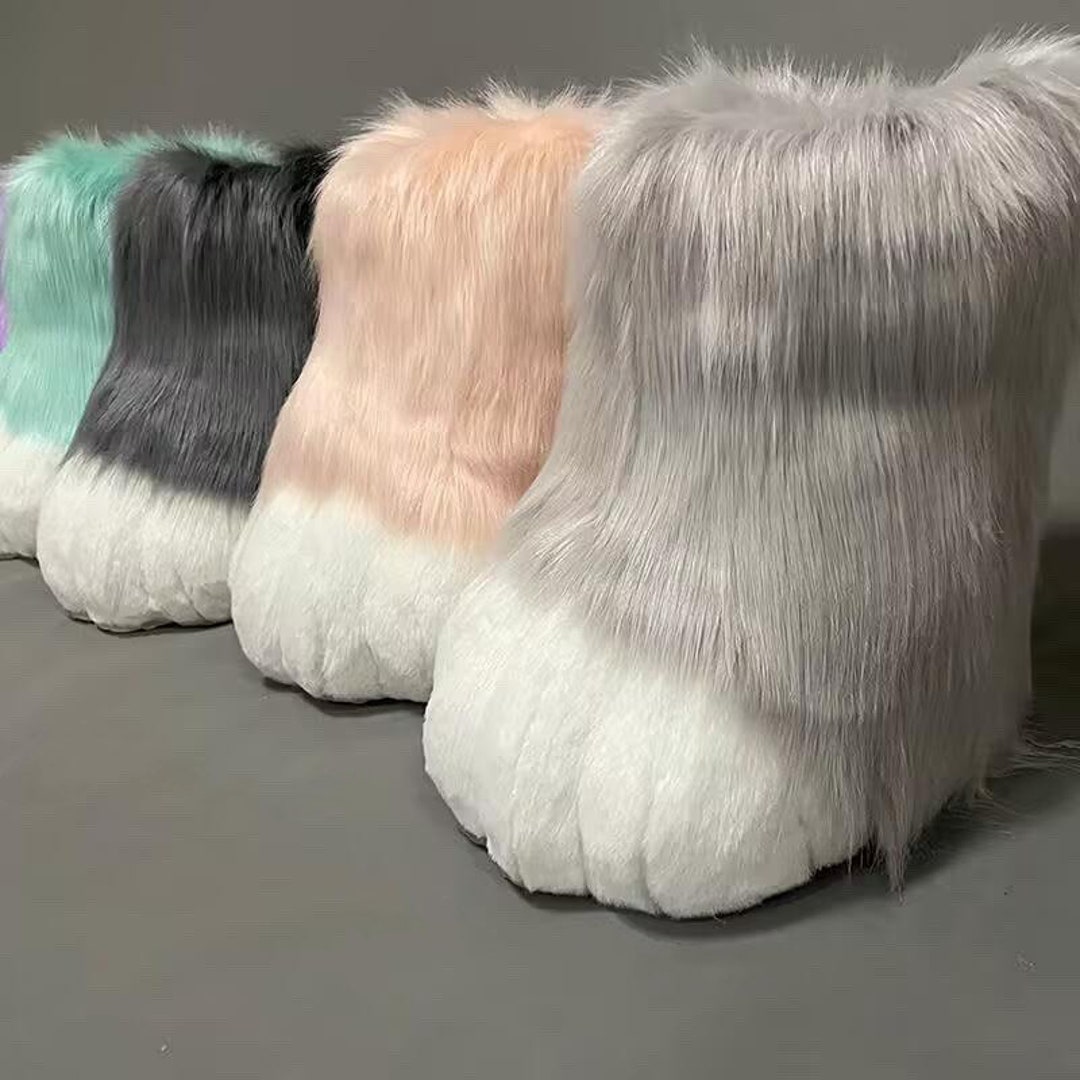 Pre-made Fursuit Feet, Fursuit Shoes Customize, Footpaw, Kemono, Toony ...