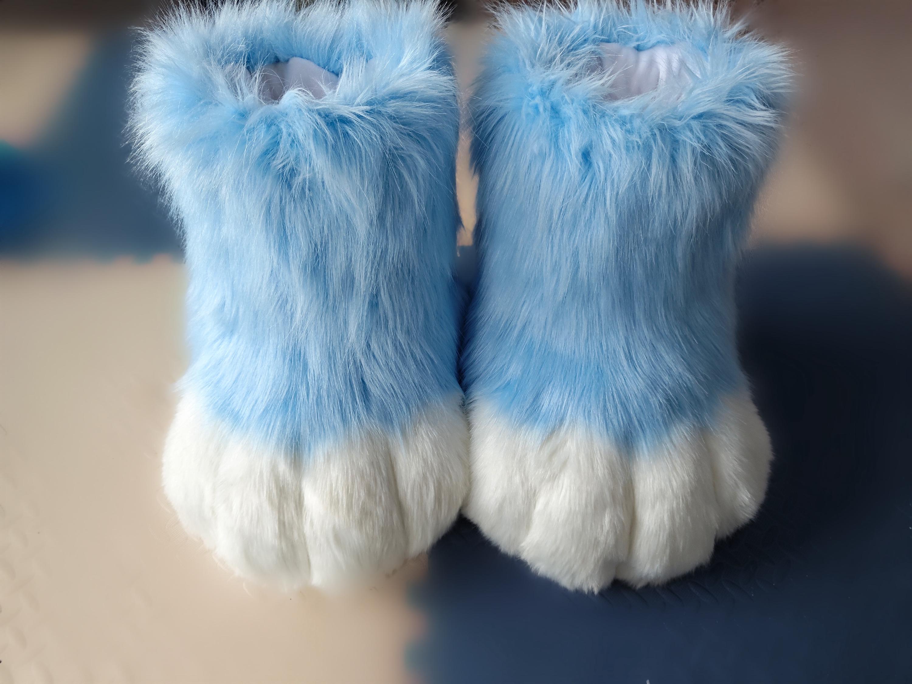 Pre-made Fursuit Feet, Fursuit Shoes Customize, Footpaw, Kemono, Toony ...