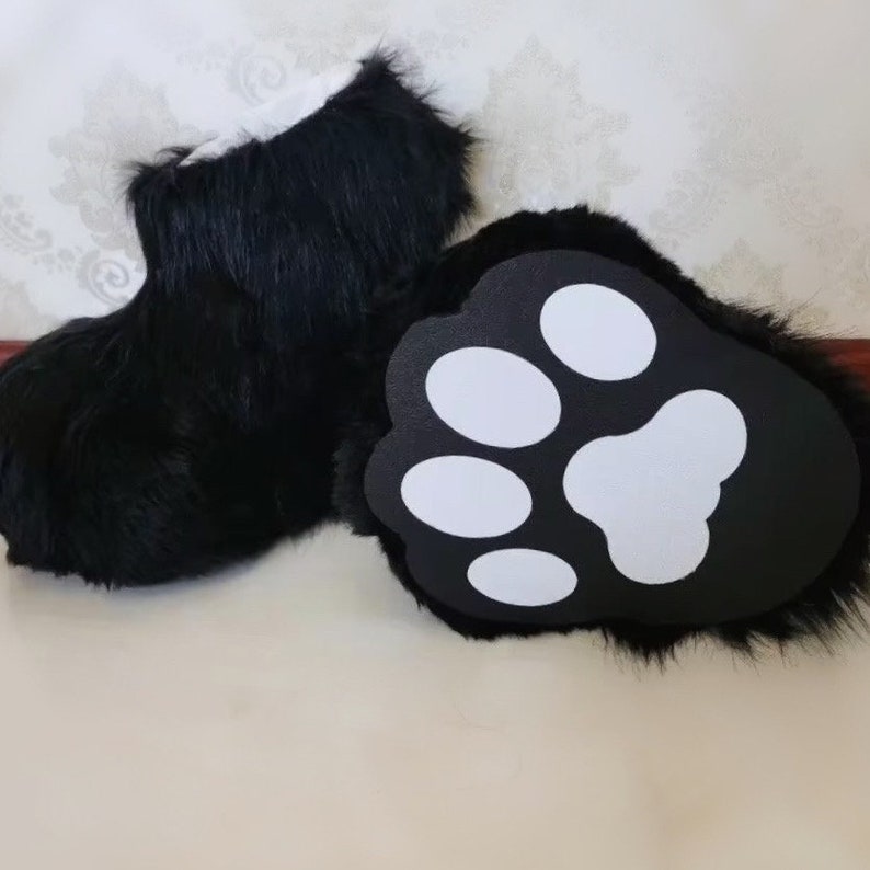 Pre-made Fursuit, Fursuit Shoes Customize, Footpaw, Kemono, Toony ...