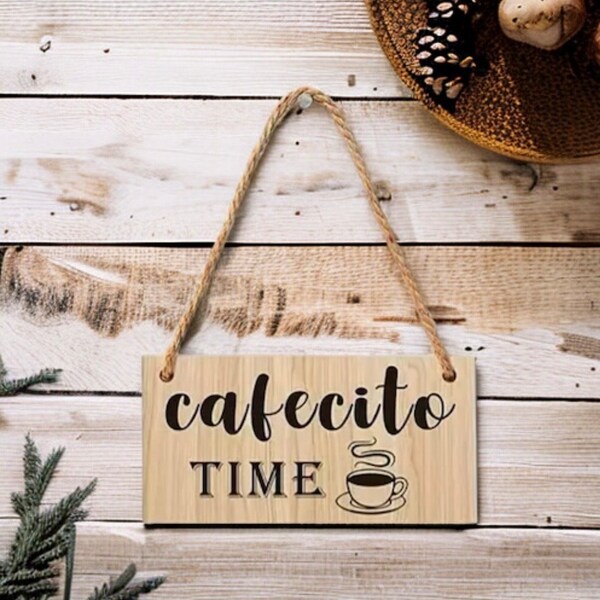 Cafecito Sign - Etsy