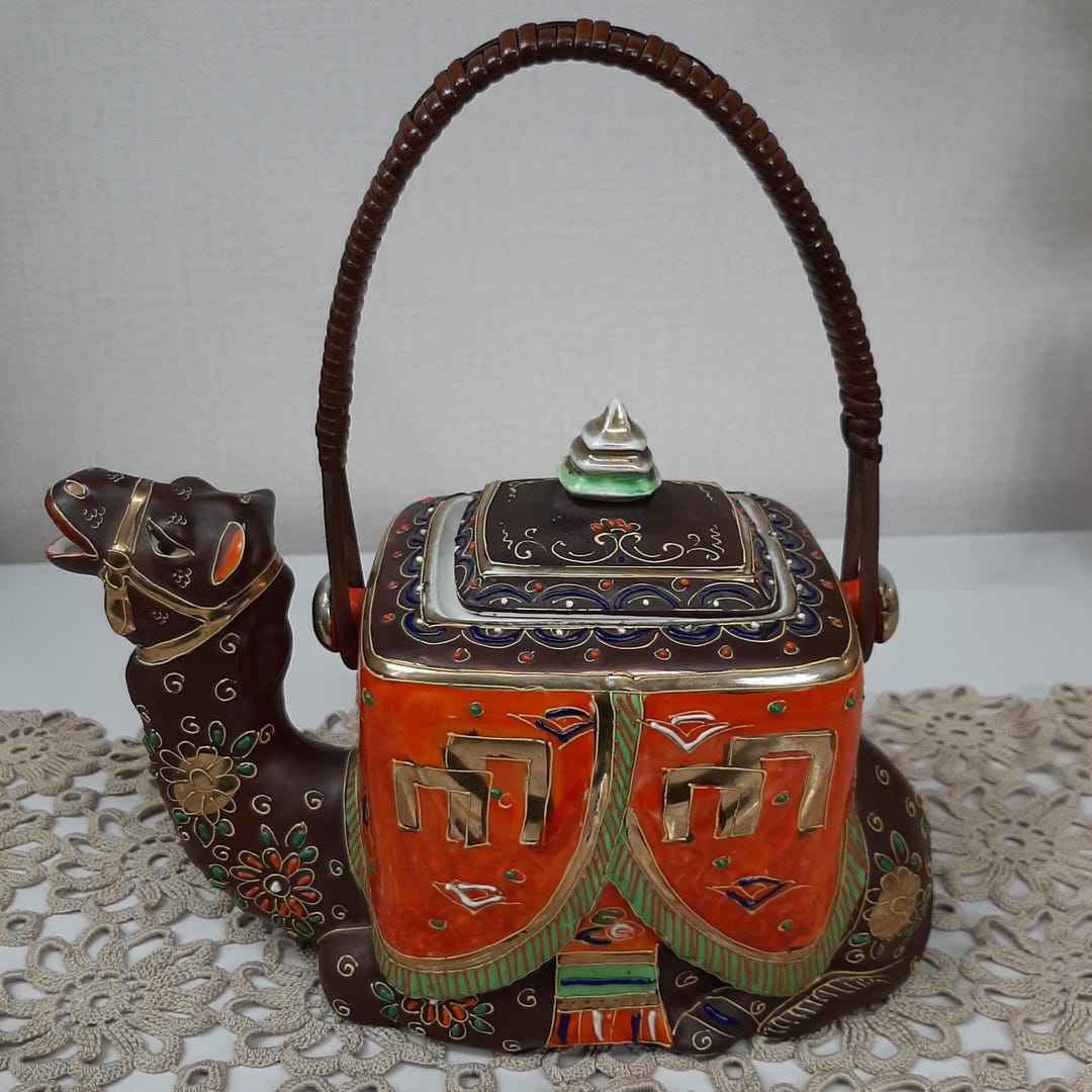 Vintage Japanese Camel Teapot 1920s - Etsy