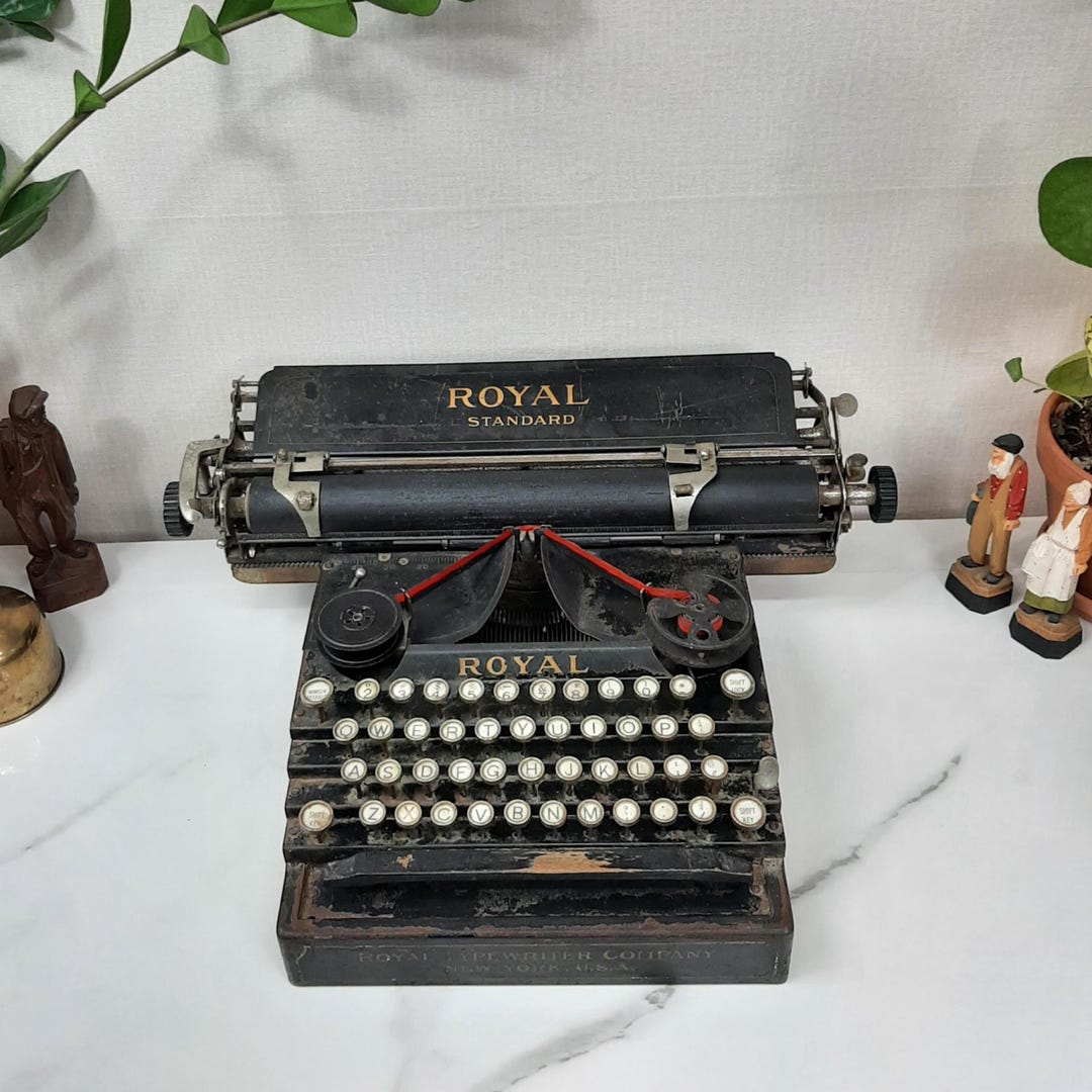 Antique Royal Standard Typewriter Model No. 1 1910 - Etsy Canada