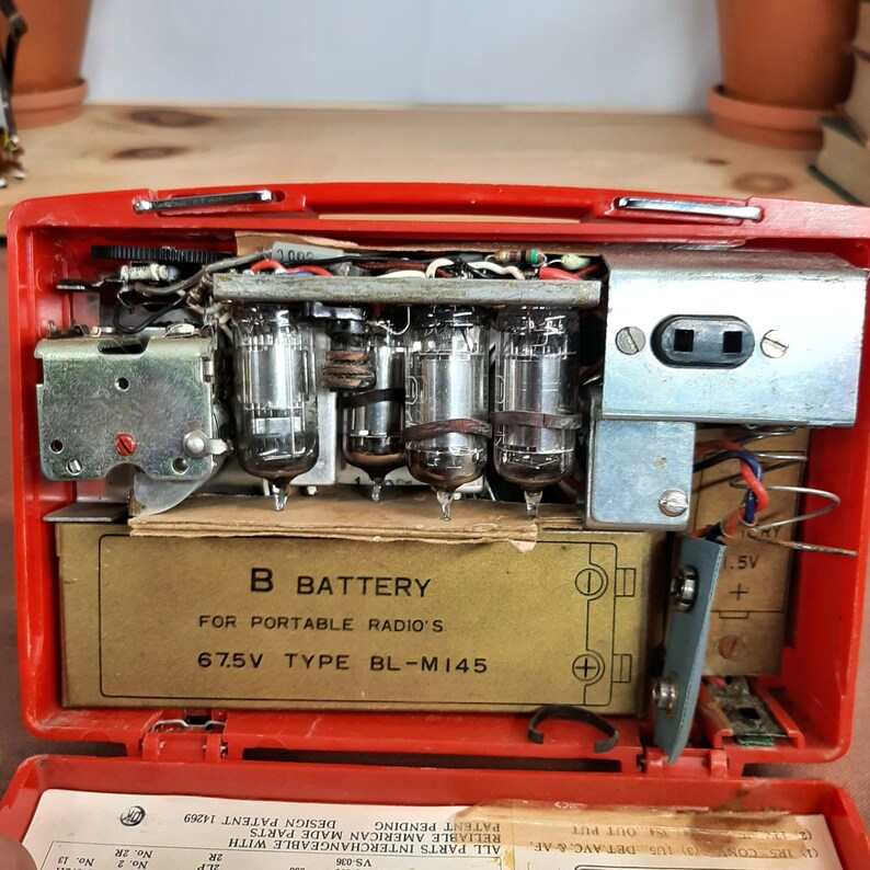 RARE Portable Tube Radio 1957 Symphonic NR-600 - Etsy