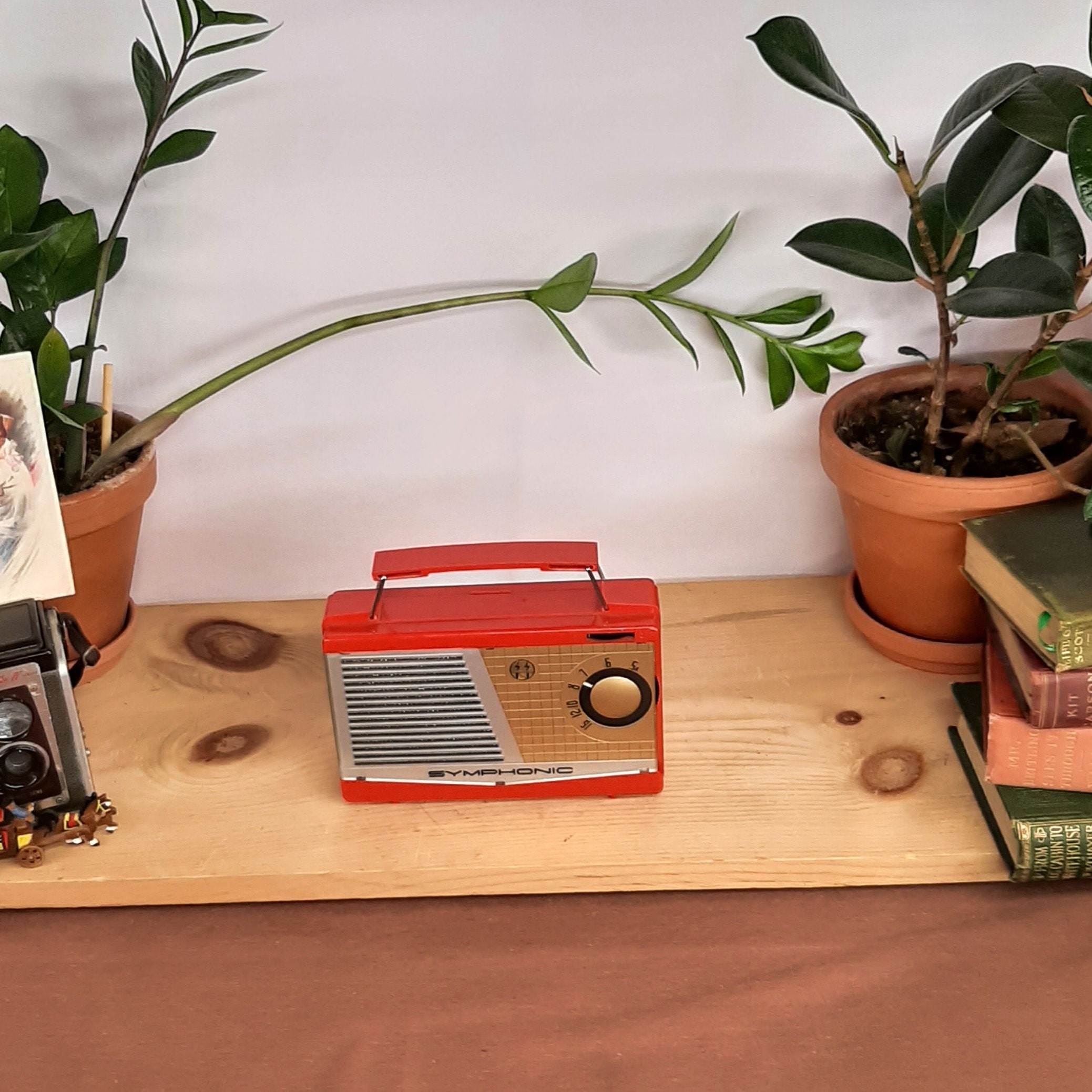 RARE Portable Tube Radio 1957 Symphonic NR-600 - Etsy