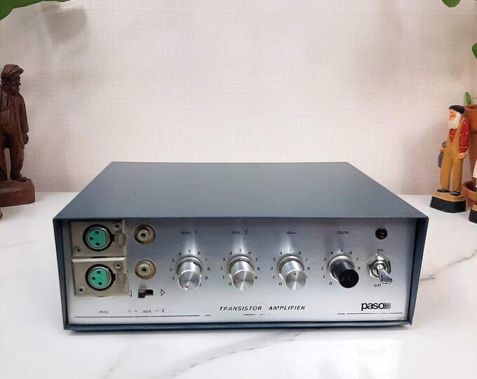 Vintage Paso Milano Amplifier T1045 - Etsy