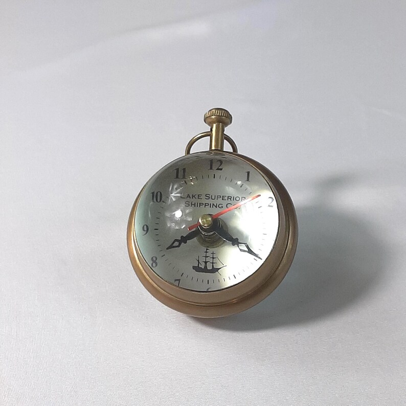 Vintage Lake Superior Shipping Co. Globe Clock - Etsy Canada