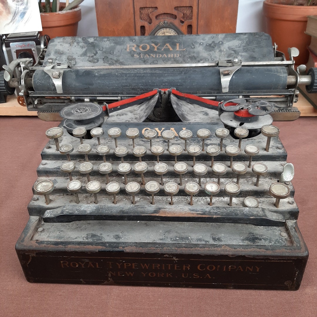 Antique Royal Standard Typewriter Model No. 1 1910 - Etsy