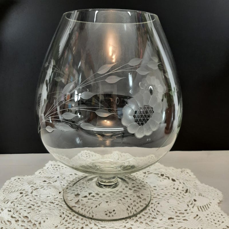 Giant Glass Snifter - Etsy