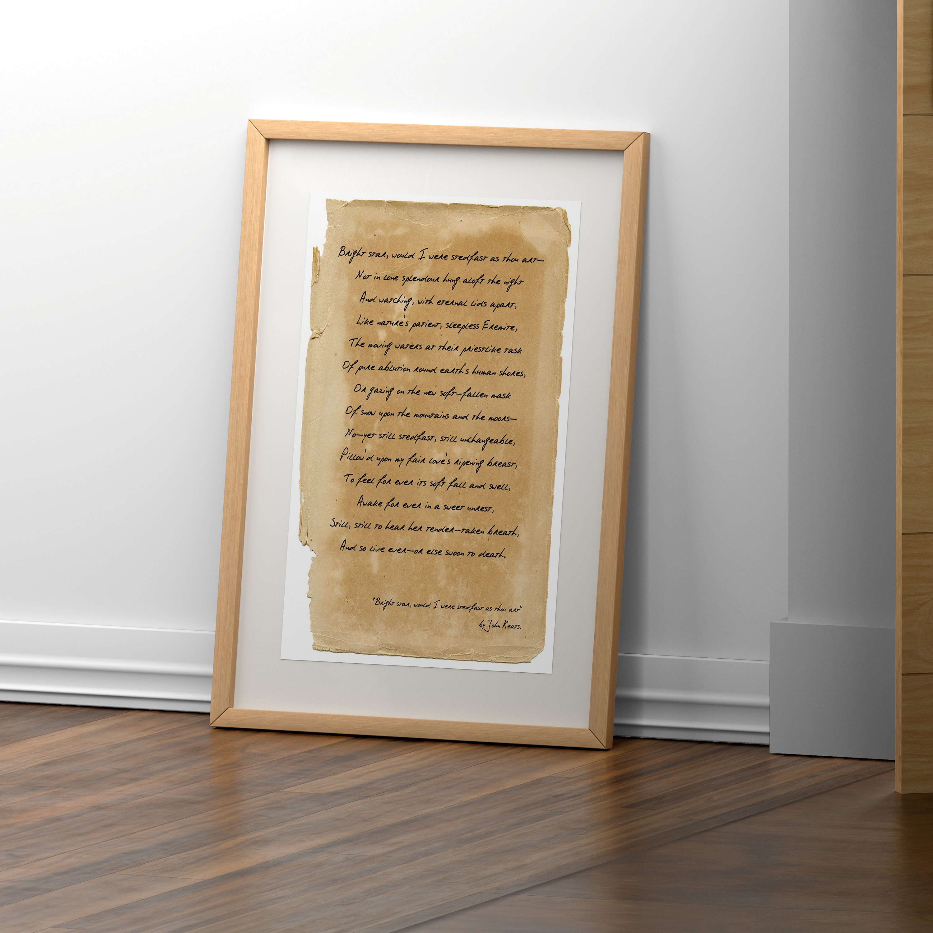Custom Poetry Print Custom Poetry Poster Poetry Poster Decorative ...