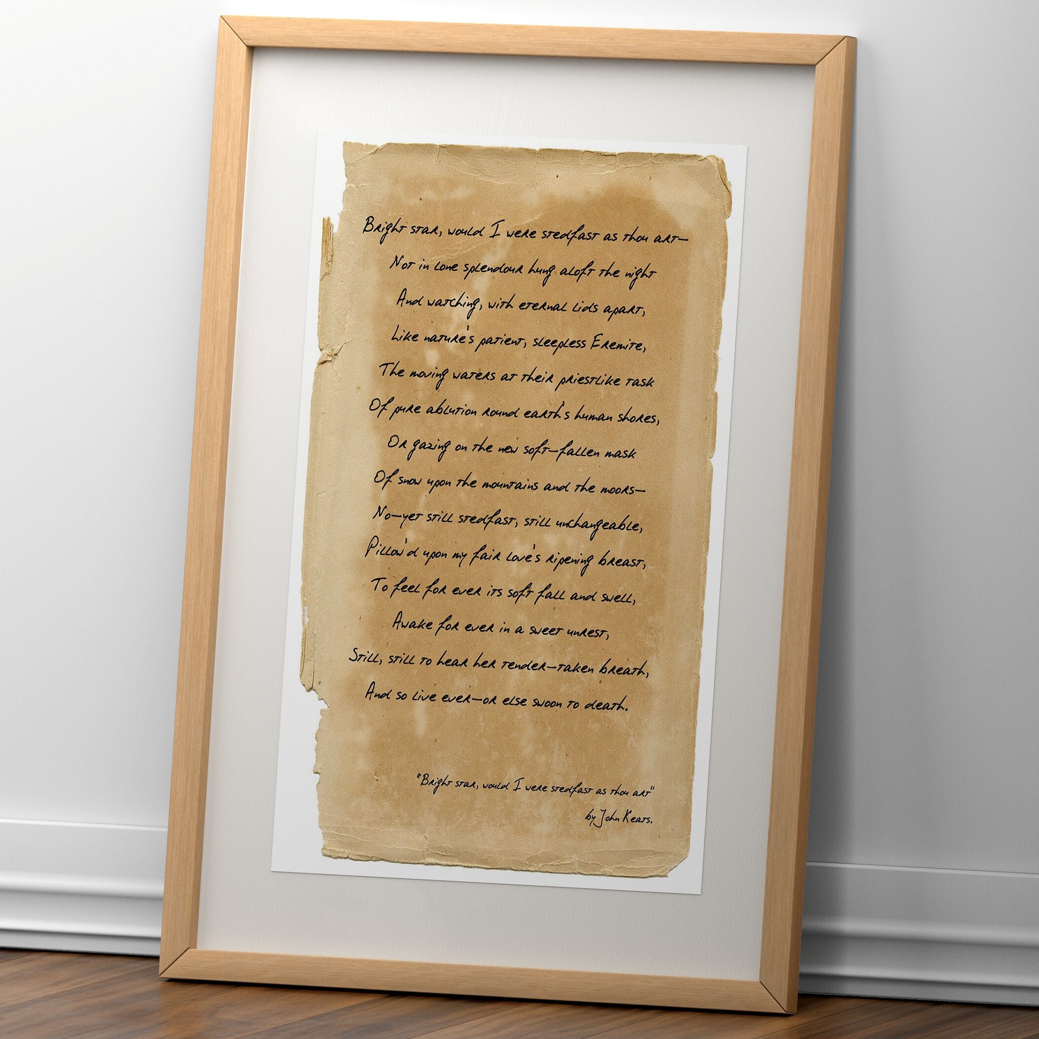 Custom Poetry Print | Custom Poetry Poster | Poetry Poster | Decorative ...
