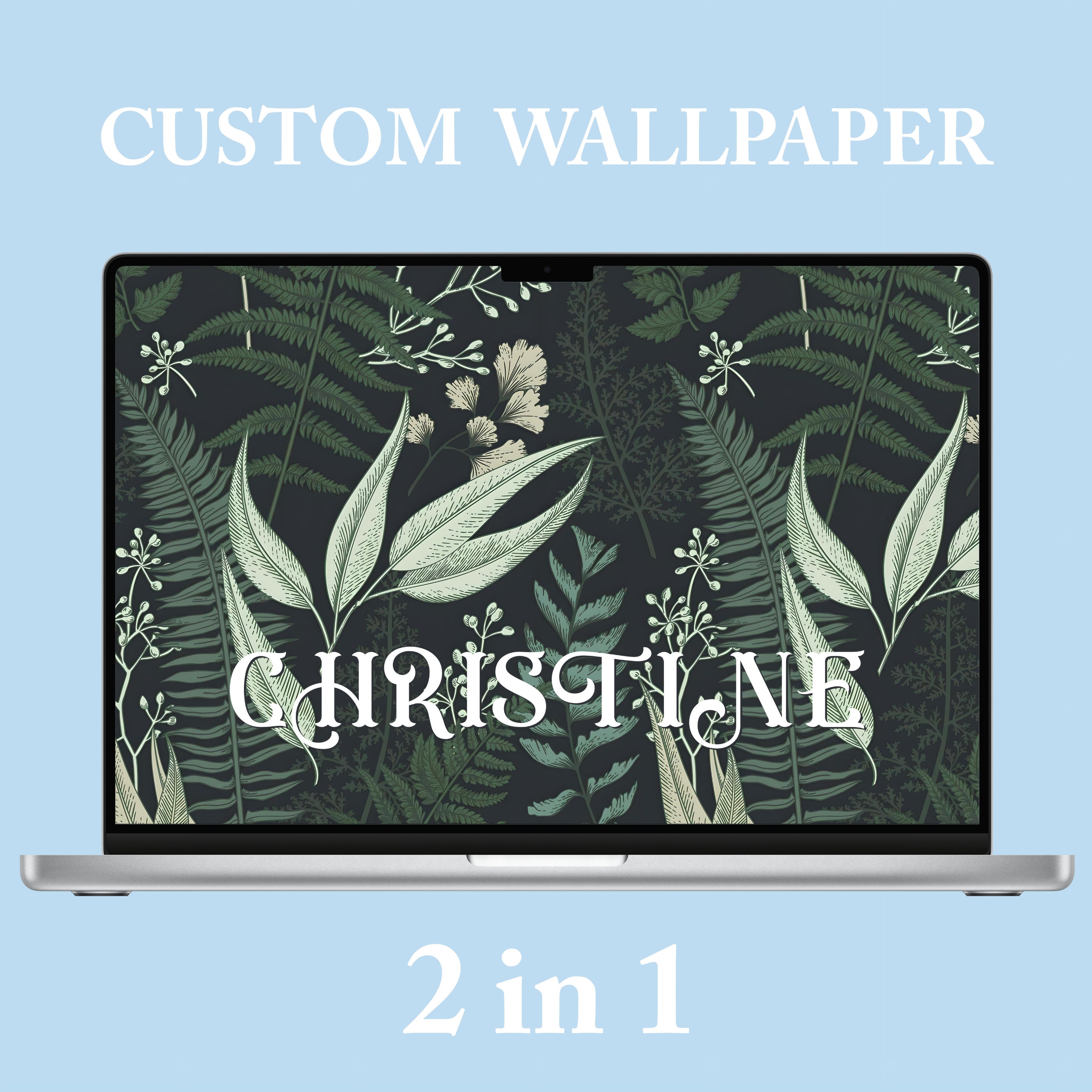 Custom Desktop Wallpaper | Desktop and Laptop | PERSONALIZED | Original ...