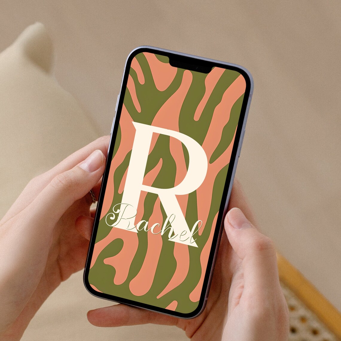 Custom iPhone Wallpaper | PERSONALIZED | Original Design | Vibration ...