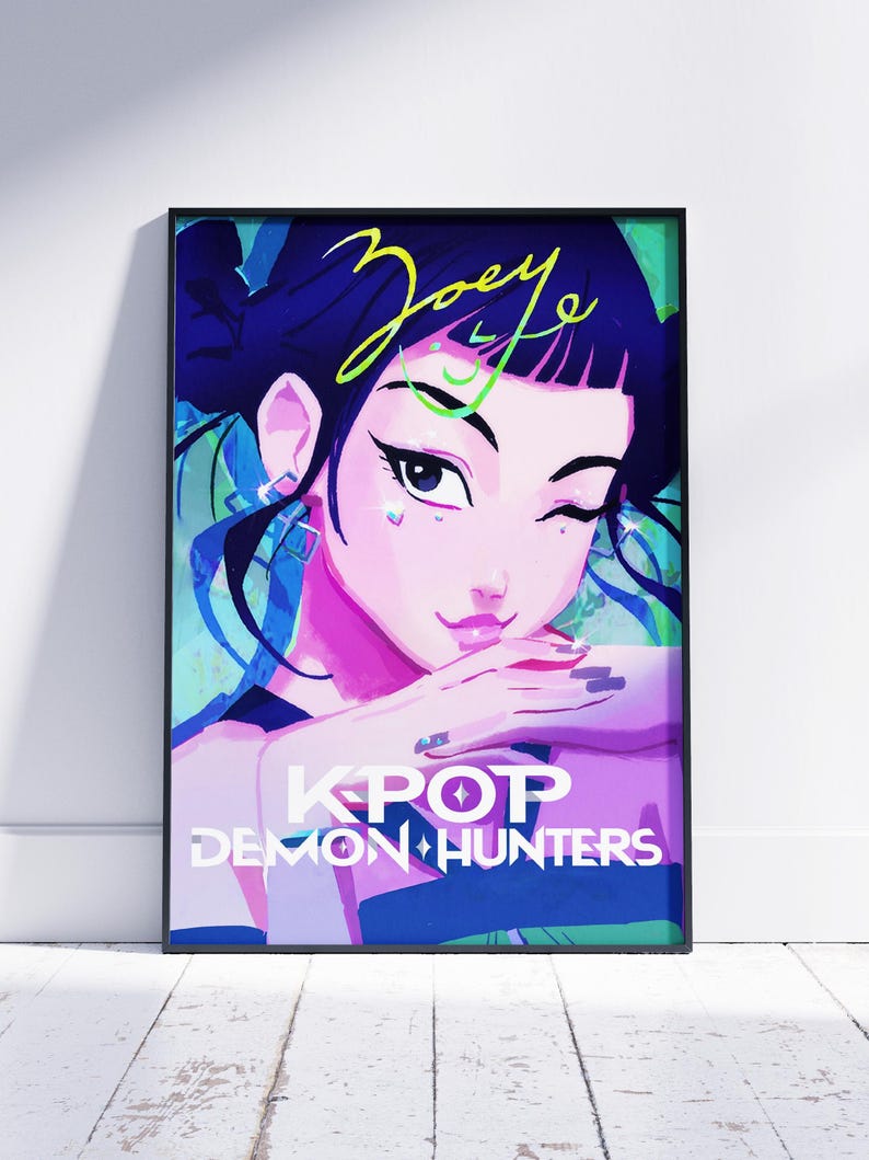 Canvas Poster | K-pop Demon Hunters Poster | Movie Poster | Poster ...