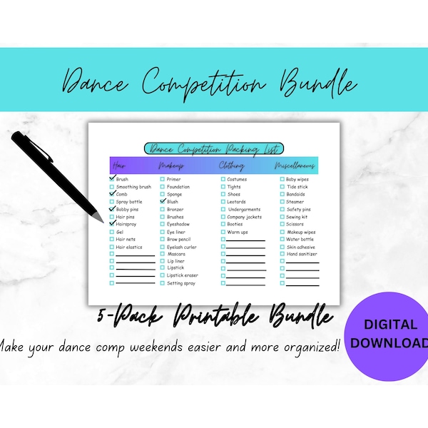 Dance Competition - Etsy