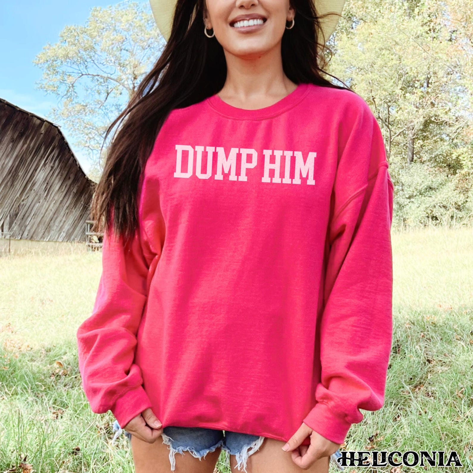 Gift for Her Dump Him Sweatshirt, Girl Power Breakup Shirt, Divorce ...