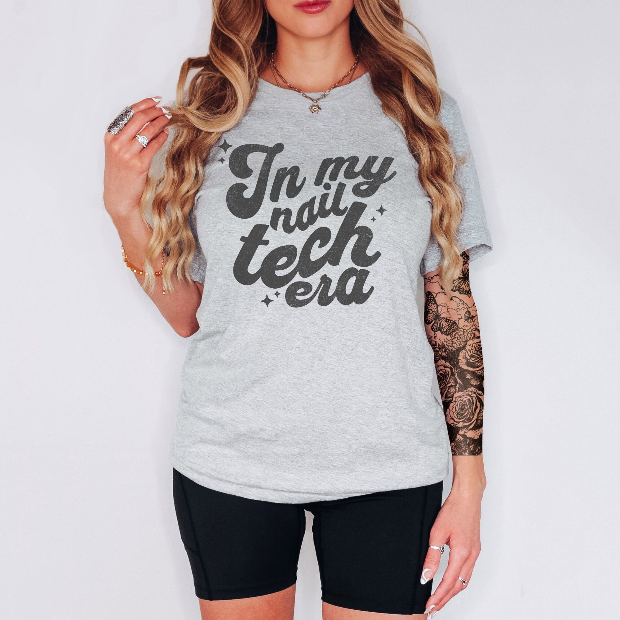 In My Nail Tech Era Tshirt, Nail Artist Shirt, Trendy in My Era Tee ...