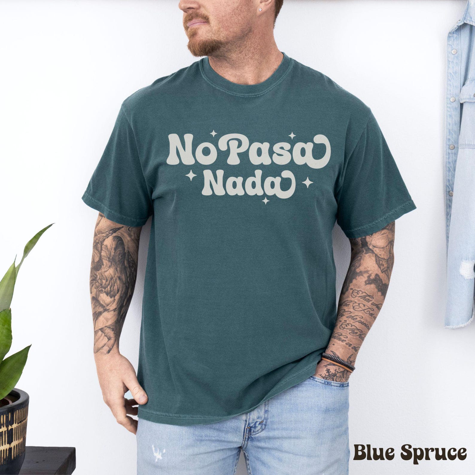 No Pasa Nada Shirt, Spanish T-shirt, Latinx Style, Espanol Tee, Unisex ...