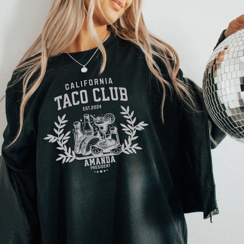 Taco Tshirt - Etsy