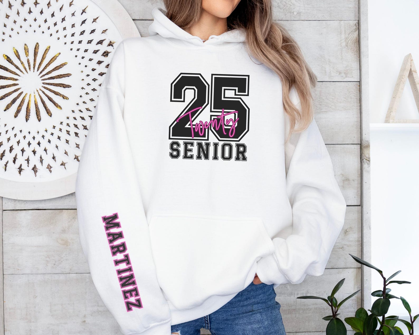 Personalized Senior Hoodie, Class of 2025, Custom Grad Gift, Class of ...