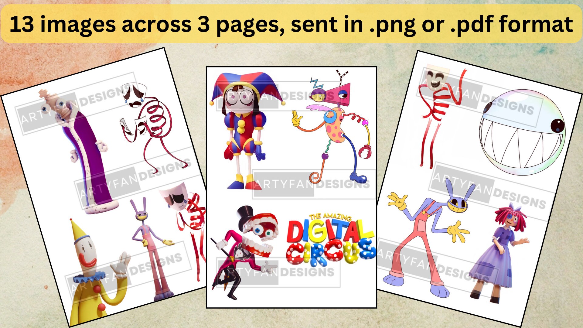 The Amazing Digital Circus | Digital sold by Undeveloped Danyelle | SKU ...