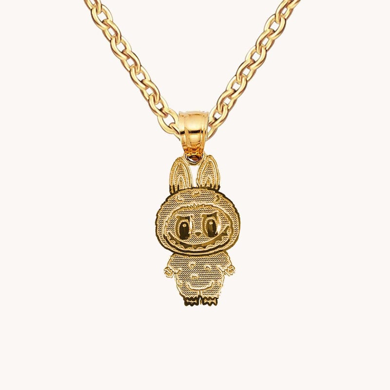 24k Gold Labubu - Etsy