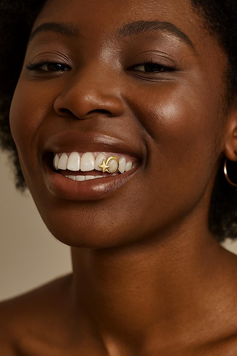 Custom 2 Piece Shooting Star Grillz – Silver, Gold Vermeil, 10K & 14K ...