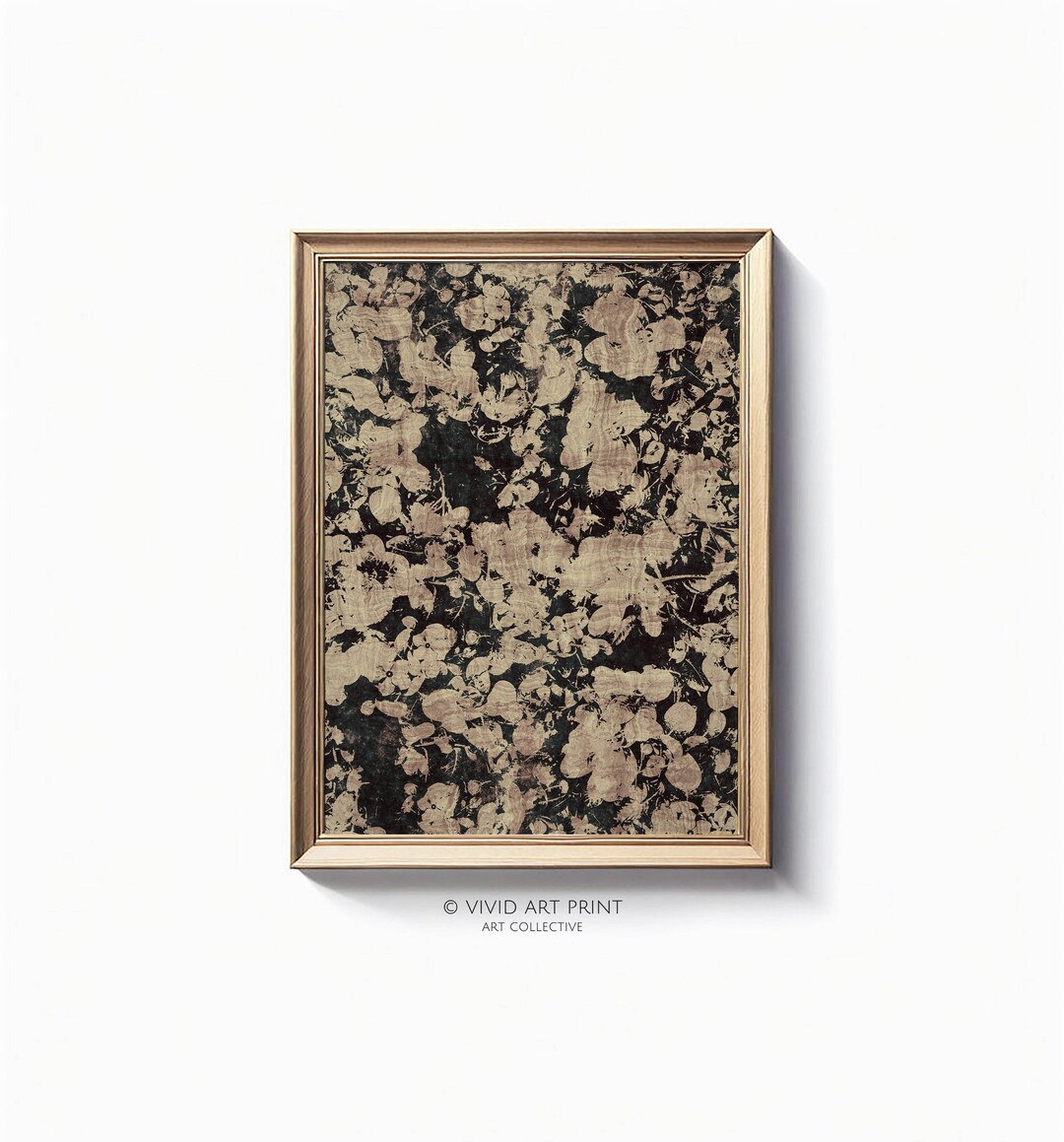 PRINTABLE Abstract Floral Pattern Wall Art "abstract Floral Pattern ...