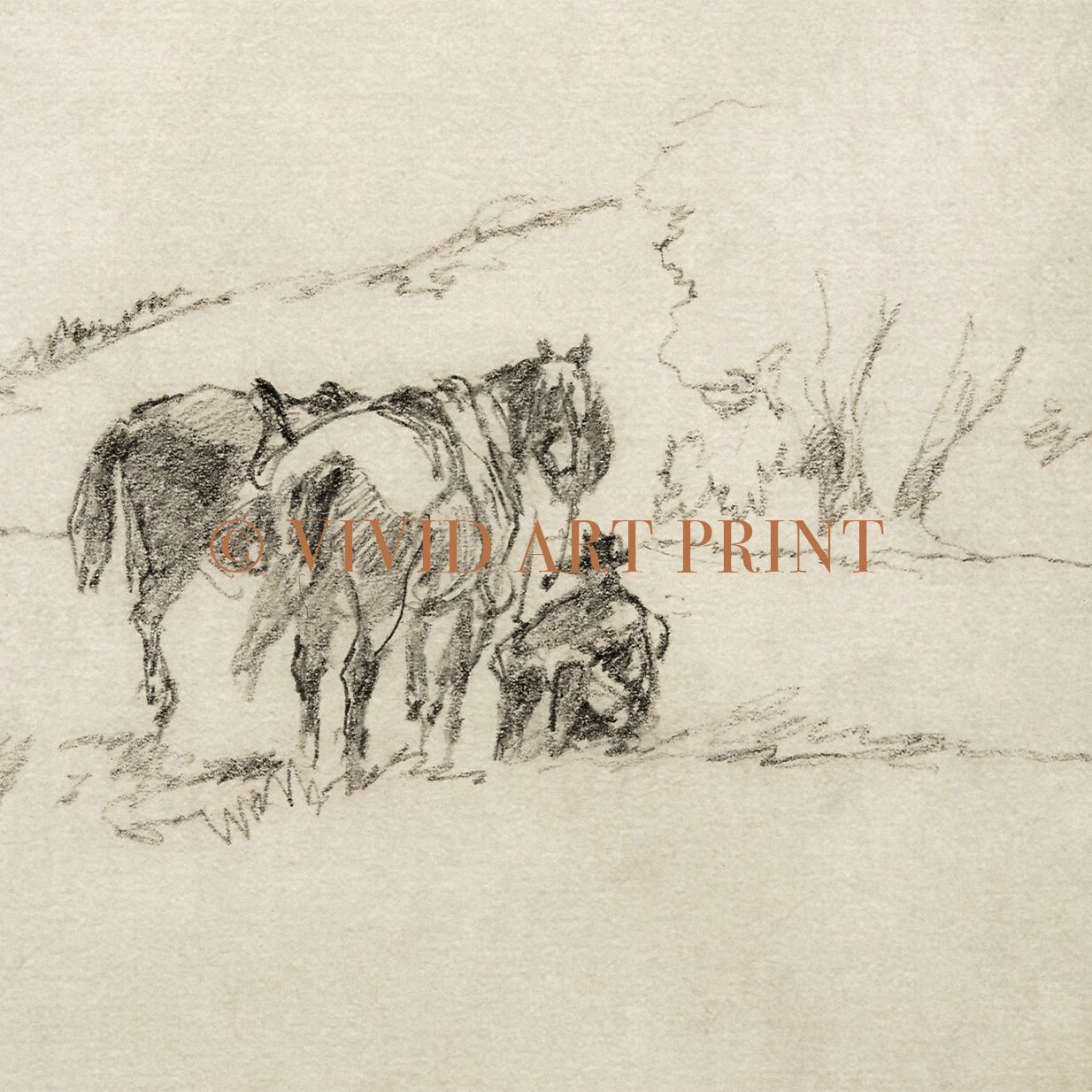 Vintage Western PRINTABLE Home Decor Wall Art "cowboy" Antique Digital ...