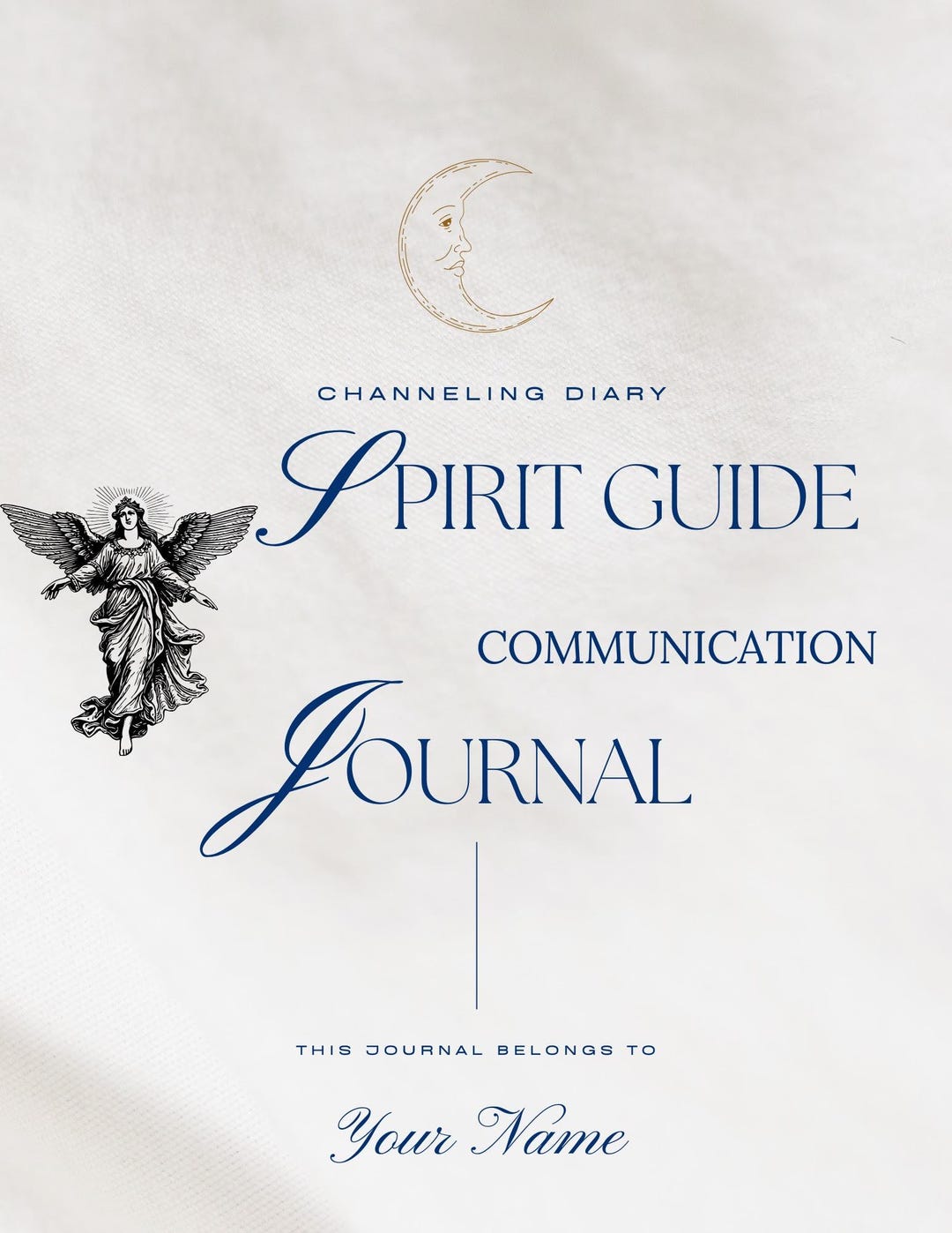 Spirit Guide Communication Journal Connect With Guardian Angels Digital ...