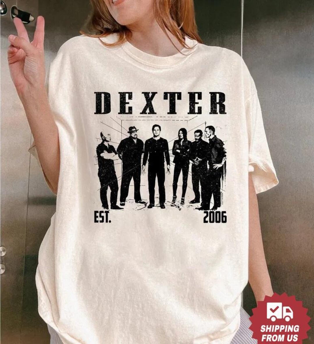 Comfort Colors Dexter Movie Since 2006 Shirt, Dexter Morgan T-shirt ...