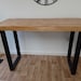 Chunky, Rustic and Industrial Breakfast Bar. - Etsy UK