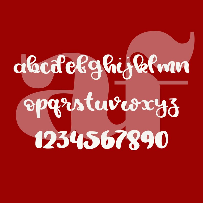 POPCORN Font Handwritten Font, Bold Fonts, Cricut Fonts, Laser Cut ...