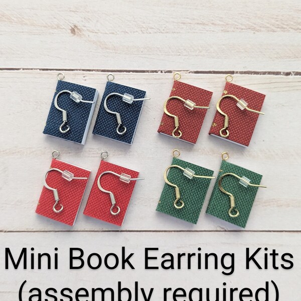 Mini Book Jewelry - Etsy