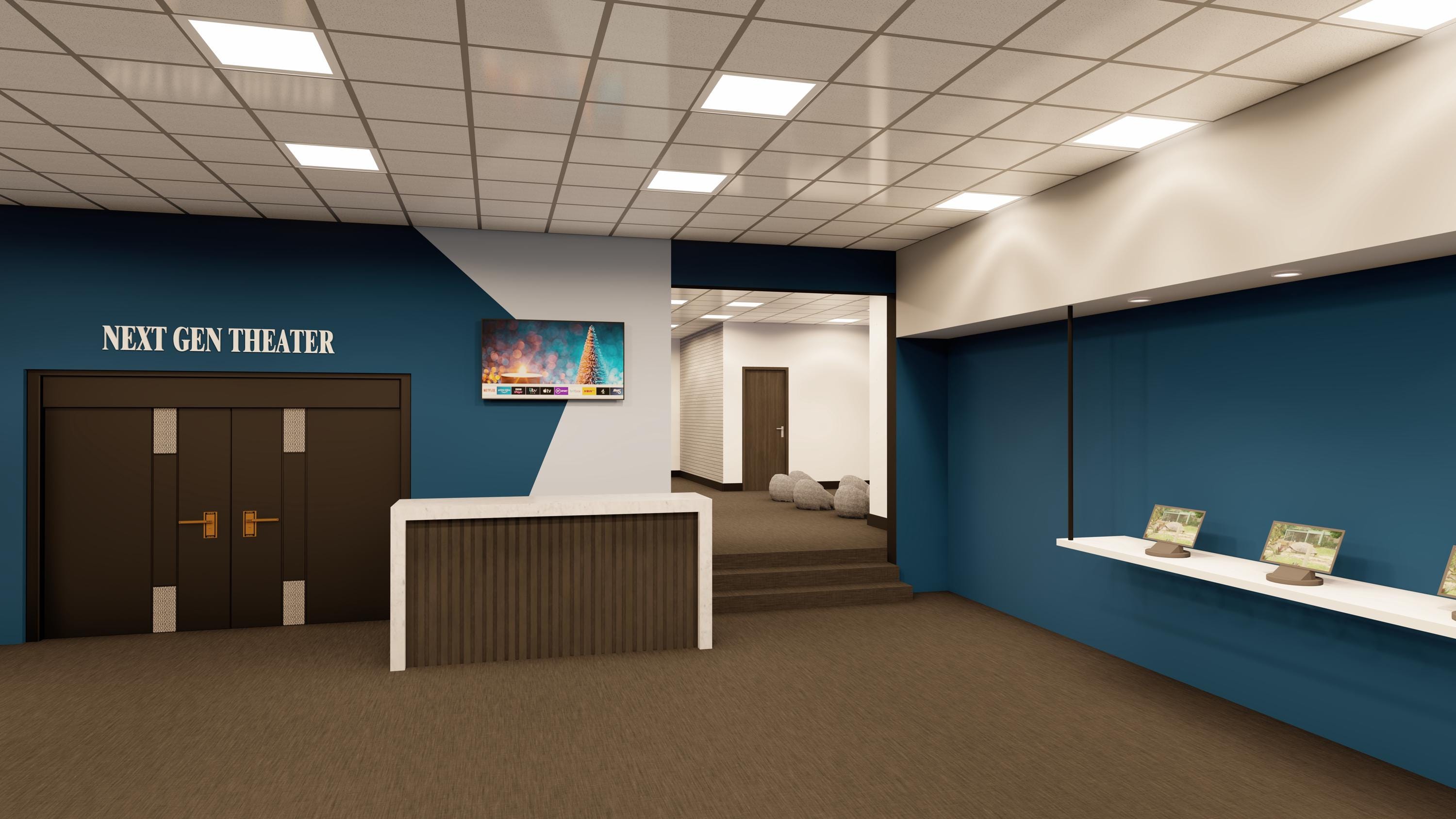 Custom Church Design Package – Detailed Interior & Exterior 3D ...