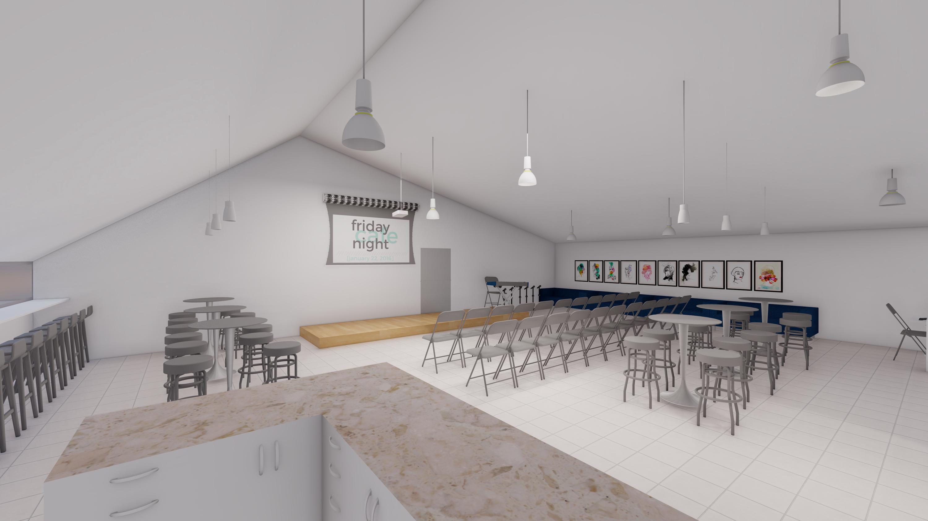 Tailored Church Interior Design | Sanctuary & Community Space Layouts ...