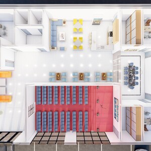 Tailored Church Interior Design | Sanctuary & Community Space Layouts ...