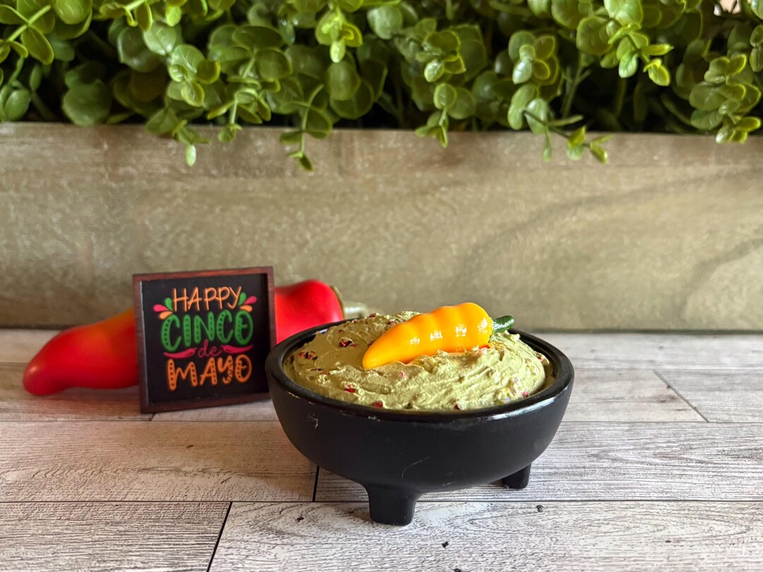 Fake Guacamole | Cinco De Mayo Decor | Fiesta Decor | Fake Food ...