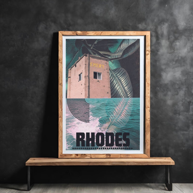 Mixed Media Poster - Etsy