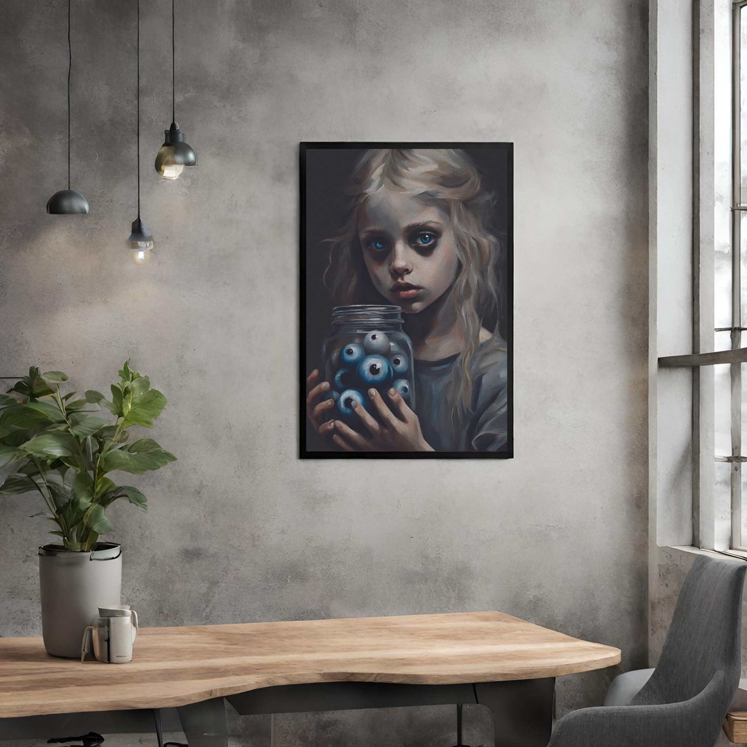 Eyeball Collector| Gothic Poster, Digital Download, Exclusive Art ...
