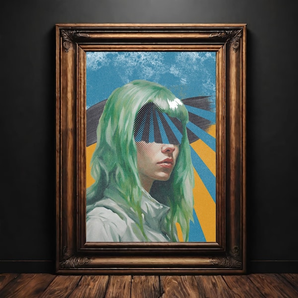 Mixed Media Poster - Etsy