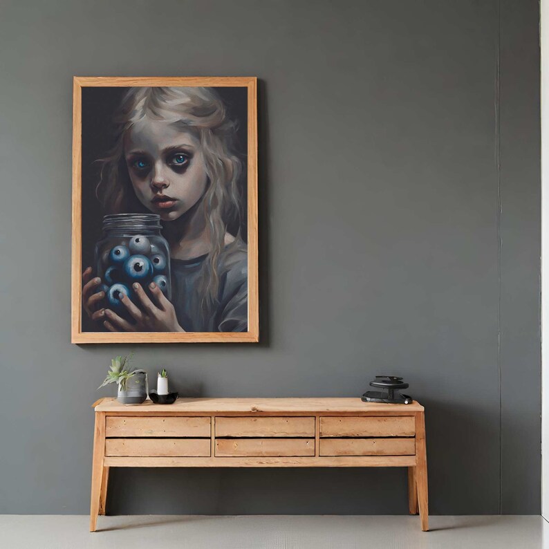 Eyeball Collector| Gothic Poster, Digital Download, Exclusive Art ...