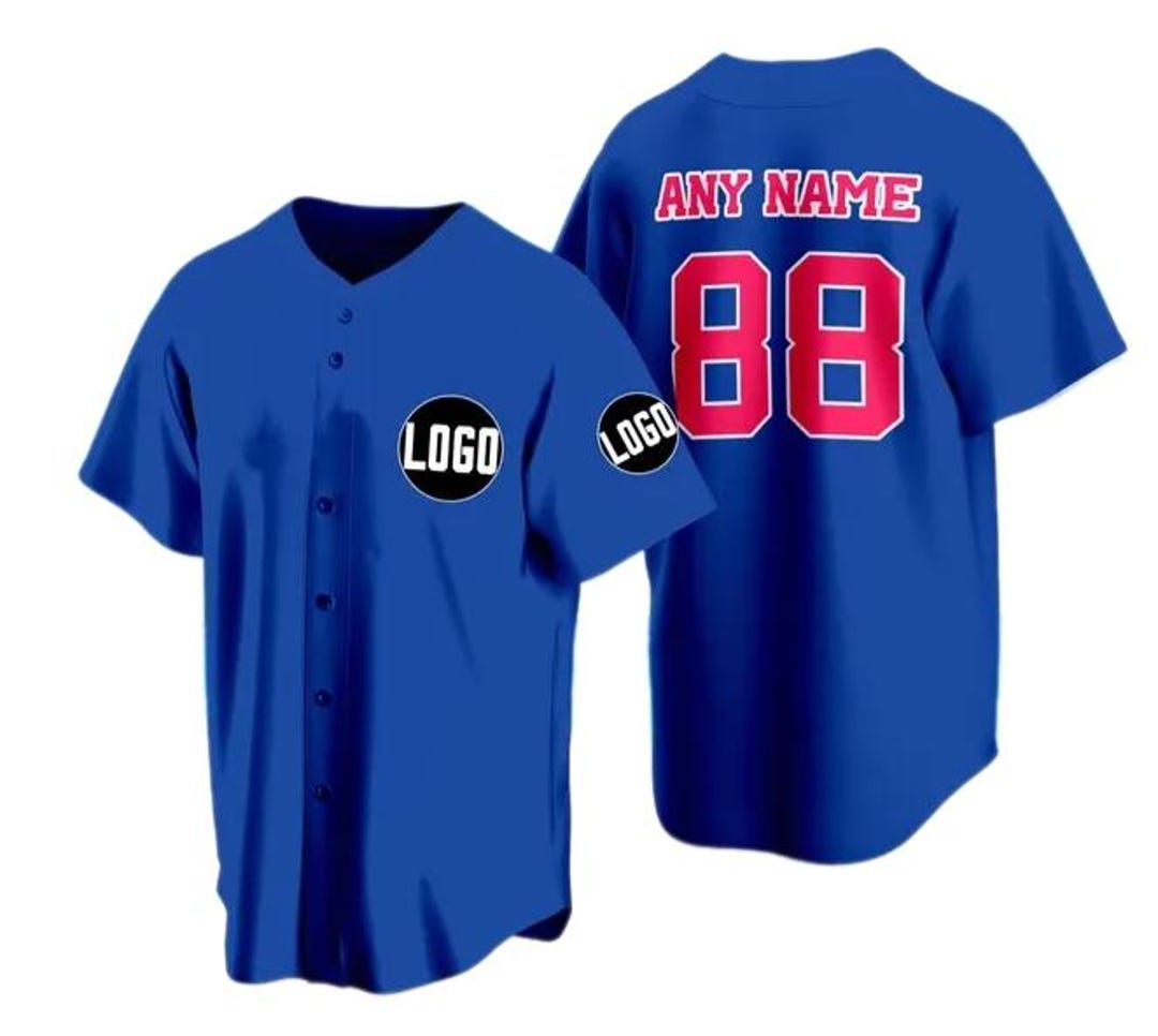 Custom Baseball Jersey Personalized Baseball Shirt With Any Name Number ...