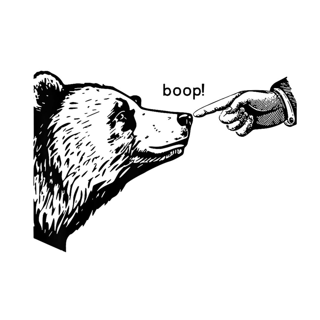 Boop Bear PNG File - Etsy