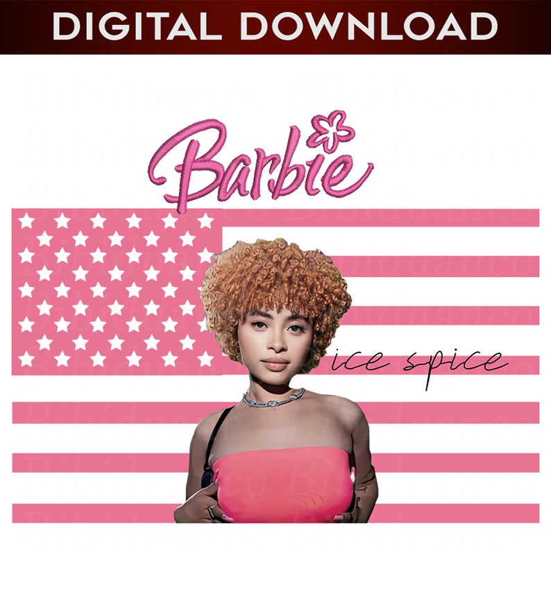 Ice Spice PNG File, Ice Spice Rapper T-shirt Design Ready to Print, Ice ...