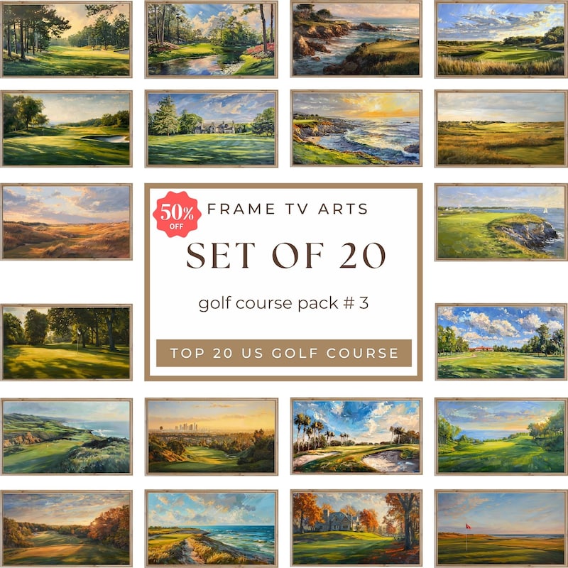 Fall Golf Prints - Etsy