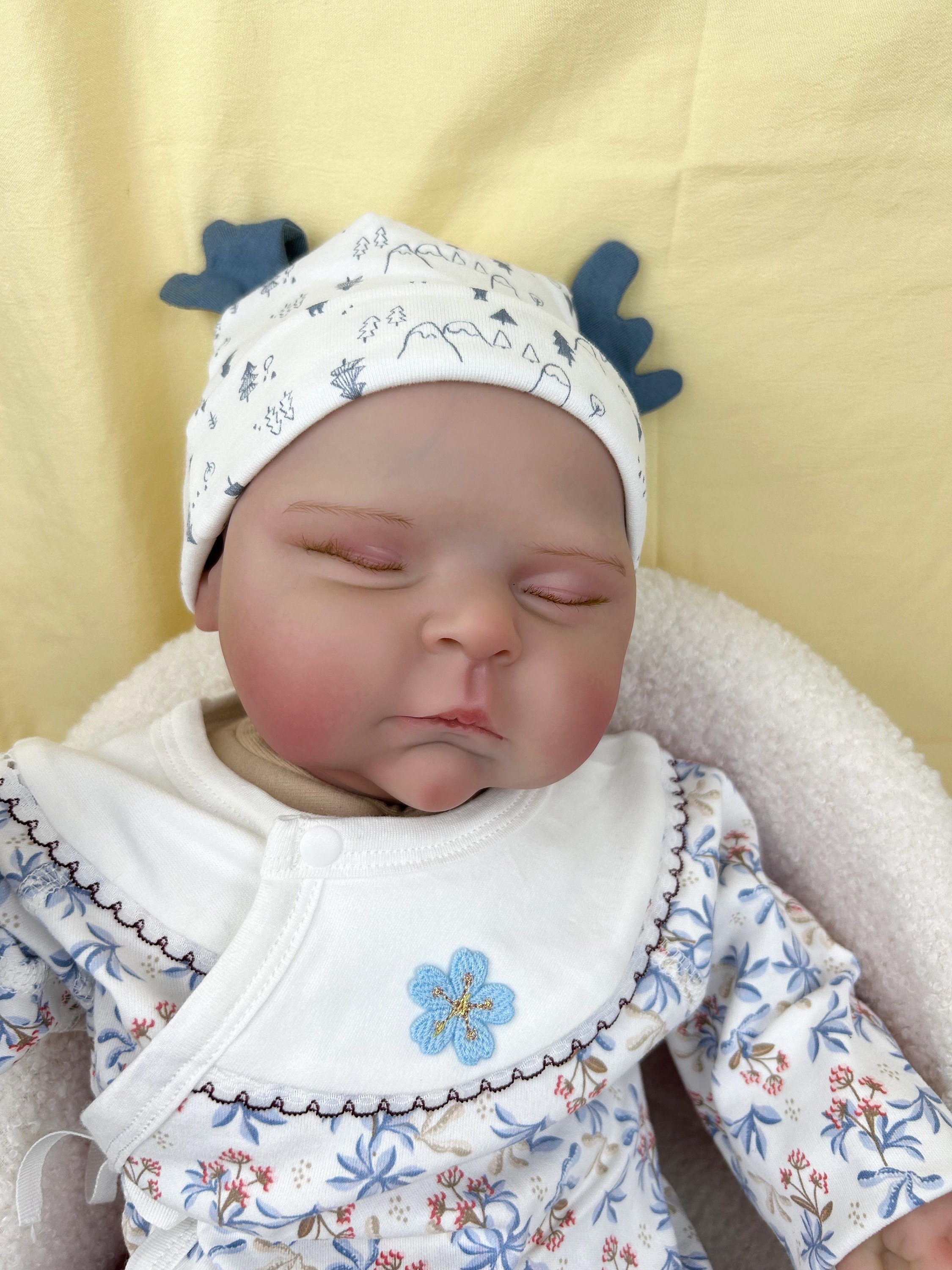 Reborn Baby 20 5lbs Adorable Fully Weighted Cloth Body Doll Lifelike ...