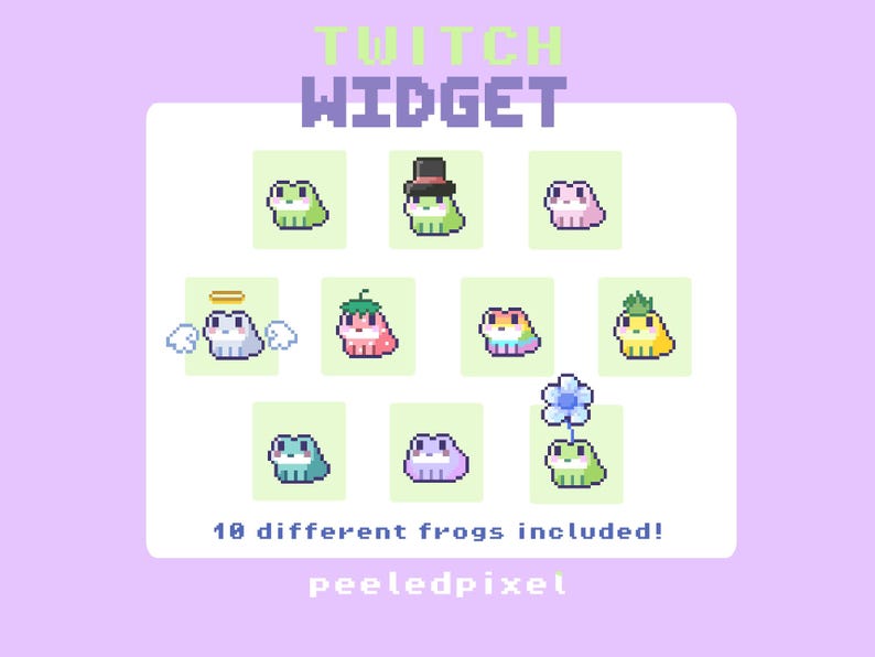 Jumping Frog Audience Widget | Interactive Widget for Twitch | OBS ...